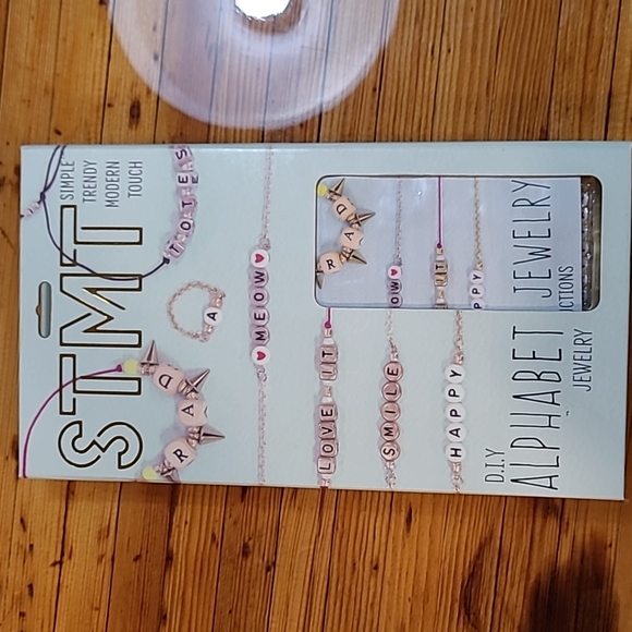 STMT | Other | Nib Simple Trendy Modern Touch Diy Alphabet Jewelry ...